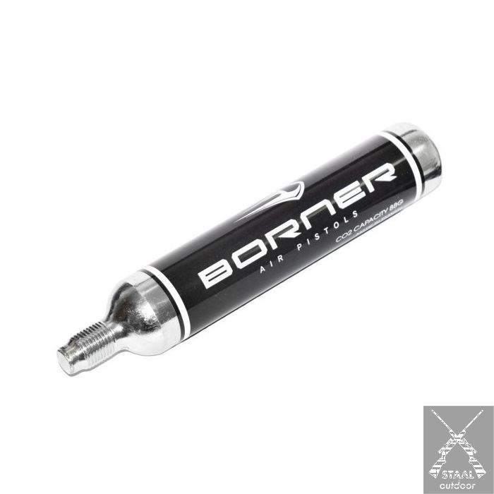 Borner 88 gram CO2 Patroon bestellen doe je bij StaalOutdoor.nl! CO2 Patronen