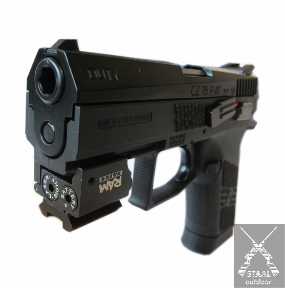RAM Compact Tactical Red Laser bestellen doe je bij StaalOutdoor.nl ...